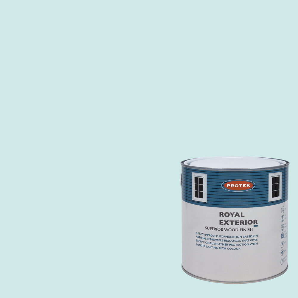 Ice Blue Wood Stain: Royal Exterior Paint | Protek