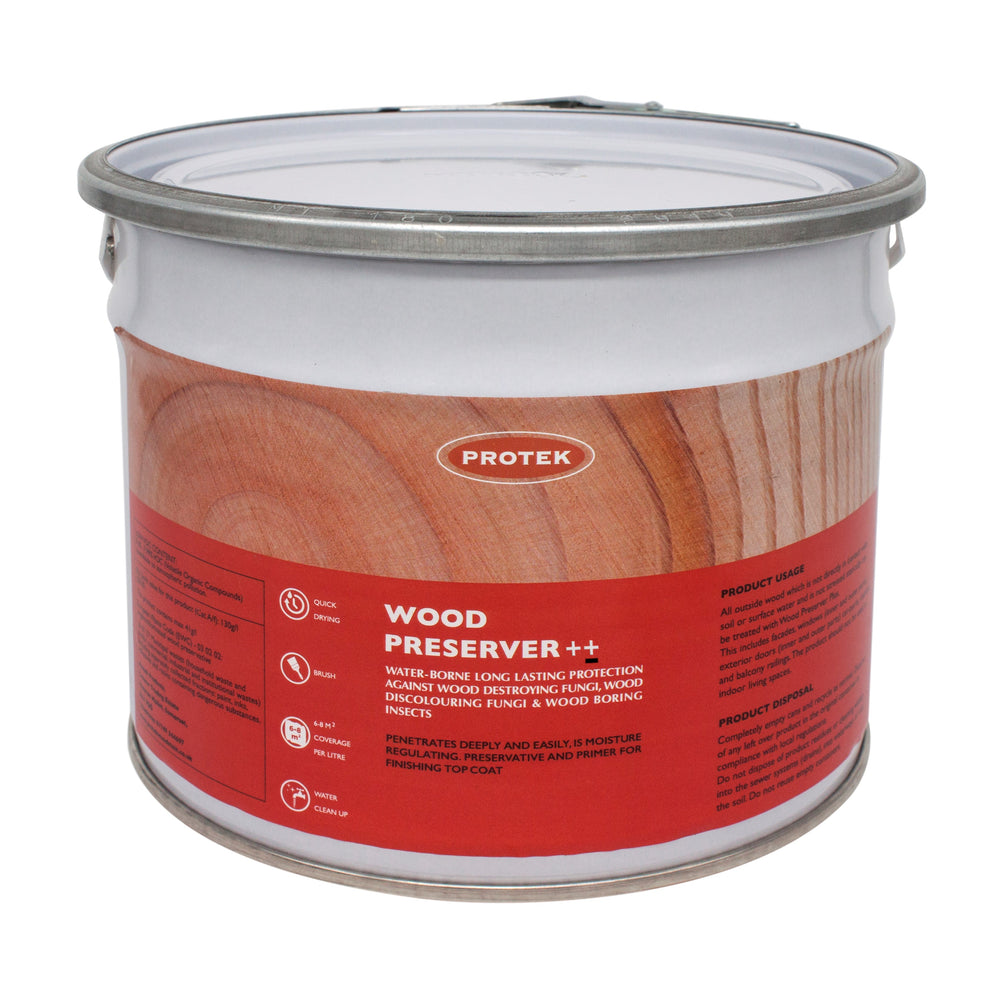 Clear Wood Preserver: Protek Wood Preserver ++ | Protek
